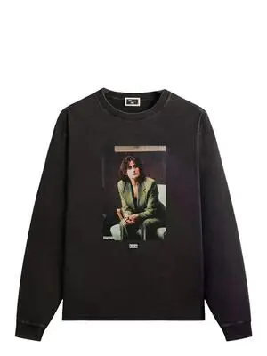 Kith Graphic-print Long-sleeve T-shirt - Black