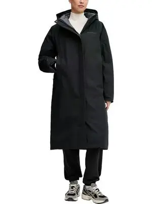 PEAK PERFORMANCE Hooded Parka Coat - Black