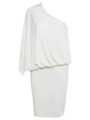 Givenchy One-shoulder Midi Dress - White