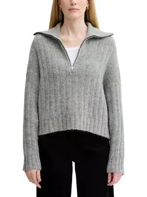MARC O'POLO Zip-Neck Sweater