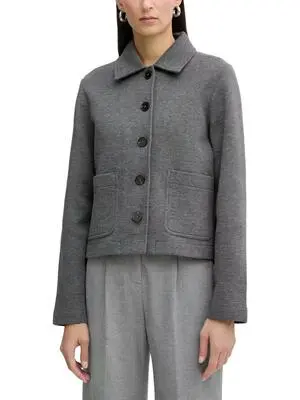 Marc O'polo Button-fastening Patch-pocket Jacket - Grey