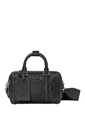 Gucci Jumbo Gg Mini Duffle Bag - Black