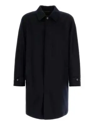 Brioni Single-breasted Coat - Blue