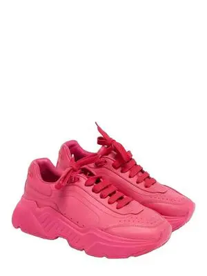 Dolce & Gabbana Daymaster Leather Sneakers - Pink