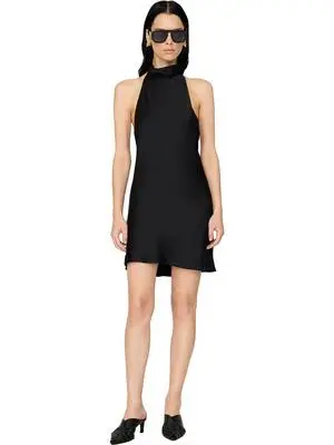 ANINE BING Eliana Mini Dress - Black