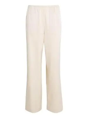 Nanushka Silk Arvenn Wide-leg Trousers - Beige