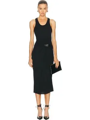 TOM FORD Midi Tank Dress - Black