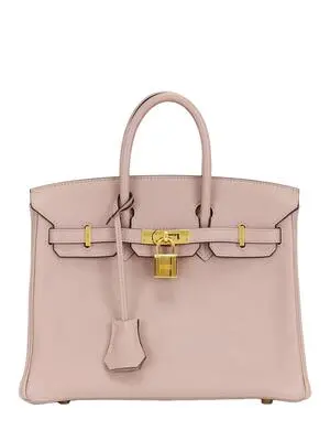Hermès Evercolor Birkin 25 Retourne Handbag - Glycine
