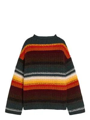 Khaite Yanis Striped Cashmere Jumper - Multicoloured 1