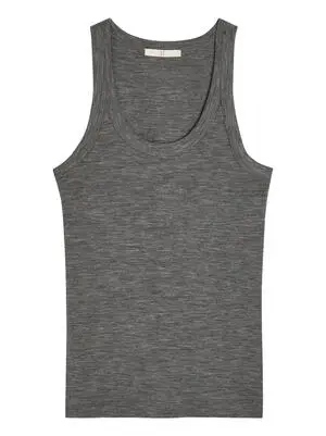 RÓHE Merino Wool Top - Grey