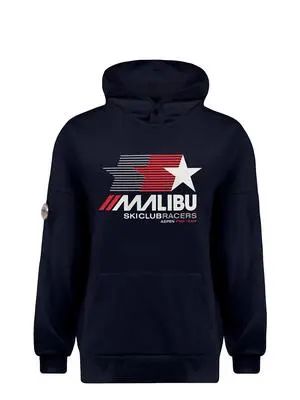 MALIBU SKI CLUB Racer Hooded Sweatshirt - Navy