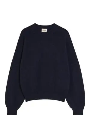 Khaite Margaux Cashmere Jumper - Navy