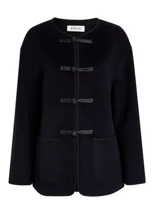 RÓHE Wool And Cashmere-blend Jacket - Navy