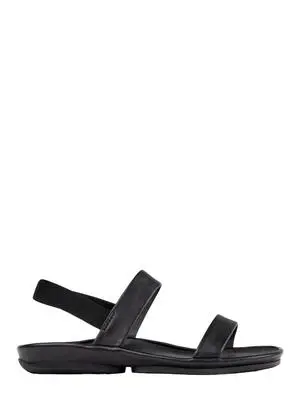 Camper Right Isla Leather Sandals - Black