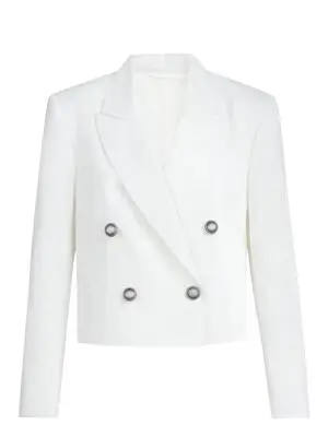 Brunello Cucinelli Long-sleeved Blazer - White