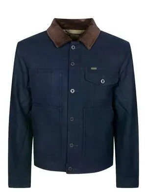Filson Spokane Corduroy-collar Shirt Jacket - Blue