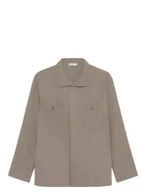 Simkhai Sean Patch-pocket Shirt Jacket - Neutrals