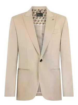 BILLIONAIRE Single-breasted Blazer - Neutrals