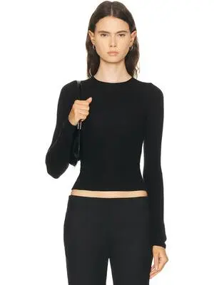 AMIYA Cara Long Sleeve Shirt - Black