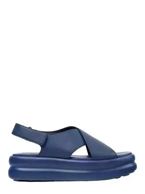 Camper Balloon Crossover-strap Sandals - Blue