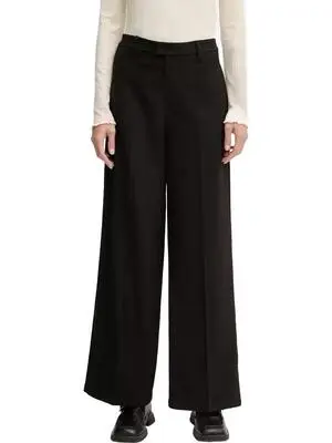 Marc O'polo Wide-leg Trousers - Black