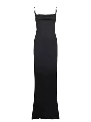 Dsquared2 Draped Front Strap Dress - Black