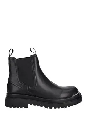 Just Cavalli Logo-detail Chelsea Boots - Black
