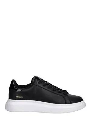 Just Cavalli Logo-detail Sneakers - Black
