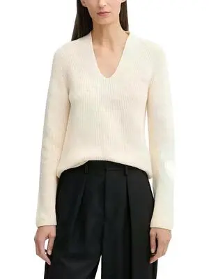 Marc O'polo V-neck Knit Sweater - Neutrals