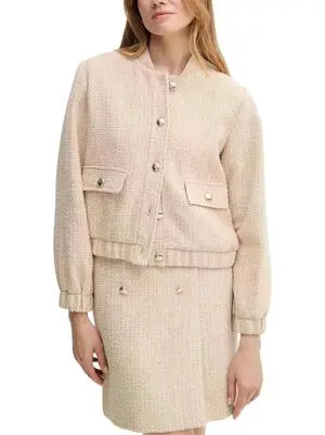 JOOP! Tweed Flap-pocket Jacket - Neutrals