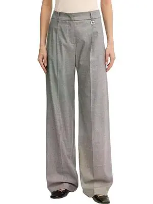 JOOP! Paris Marlene Wide-leg Trousers - Grey