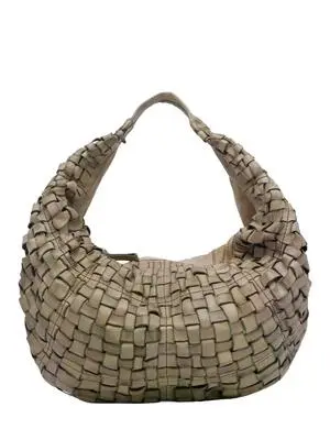 CAMPOMAGGI Marisa Woven Zip-fastening Tote Bag - Neutrals