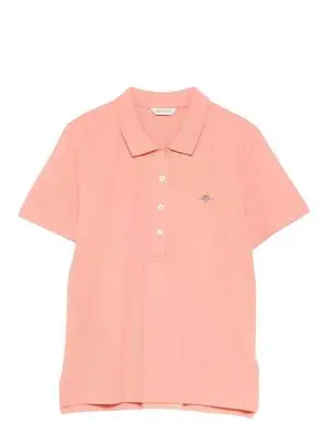 Gant Short-sleeve Polo Shirt - Orange