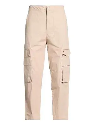 DISCLAIMER High-waisted Cargo Pants - Beige