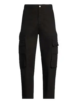 DISCLAIMER High-waisted Cargo Pants - Black