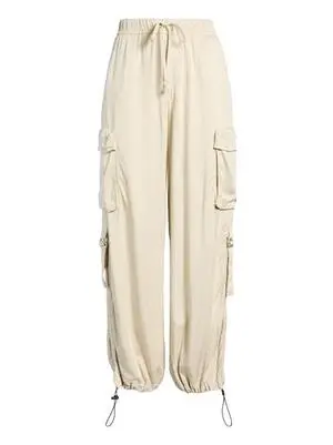 MASON'S Appliquéd Cargo Pants - Beige