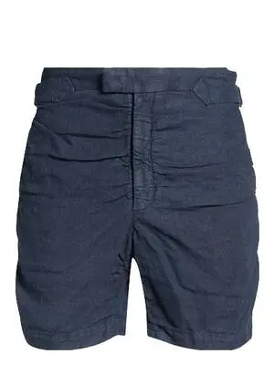 VIVIENNE WESTWOOD Linen Casual Shorts - Navy