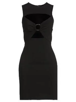 Dolce & Gabbana Crepe Bodycon Mini Dress - Black
