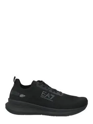 EA7 Knitted Sock Sneakers - Black
