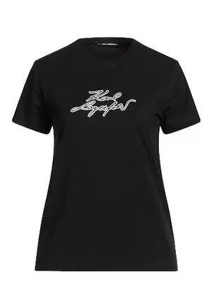 Karl Lagerfeld Logo-print T-shirt - Black