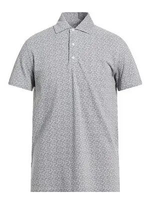 Isaia Polo Shirt Size Cotton - Grey