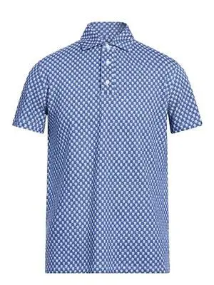 Isaia Polo Shirt Size Cotton - Blue