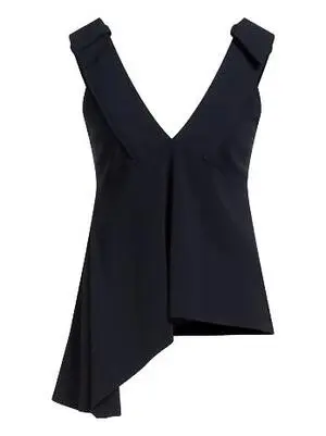 Dorothee Schumacher Asymmetric Sleeveless Top - Blue