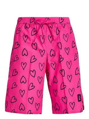 Dolce & Gabbana Cotton Shorts - Magenta