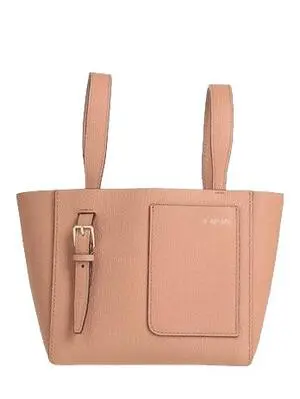VALEXTRA Handbag In Antique Rose Bull Skin - Pink