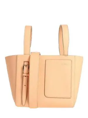 VALEXTRA Handbag In Antique Rose Bull Skin - Salmon Pink
