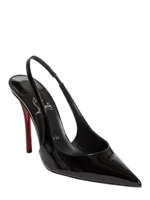 CHRISTIAN LOUBOUTIN Miss Z Pointed Toe Slingback Pump