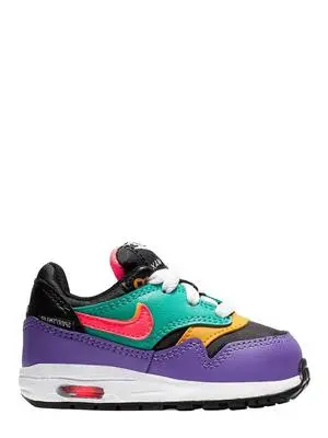 Nike Air Max 1 Game Change Sneakers - Black/kinetic Green/psychic Purple