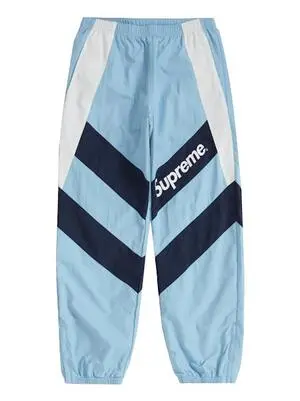 Supreme Paneled Track Pant - Light Blue