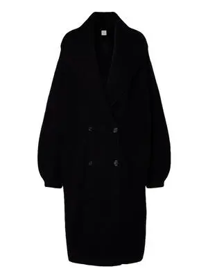 TOTEME Wool-Blend Cardigan Black